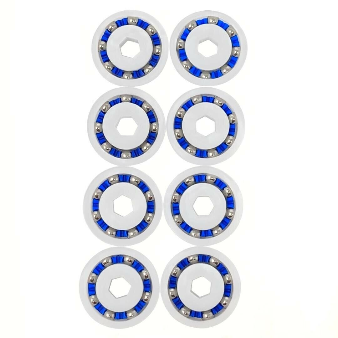 8 Pack Bearing Replacement Wheel For Polaris Pool Cleaner 360 380 9-10 ...